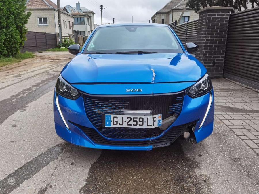 Zils Peugeot 208 2022 Kauņa, ar dzinēja tilpumu 0.00 L un nobraukumu 47 tūkst. km par 7400 €, foto 7 vietnē AUTOMOTO.COM.LV