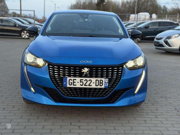 Blue Peugeot 208 2022 in Marijampole, with an engine capacity of 1.20 L and mileage of 90 thousand km for 10890 €, photo 4 on AUTOMOTO.COM.LV