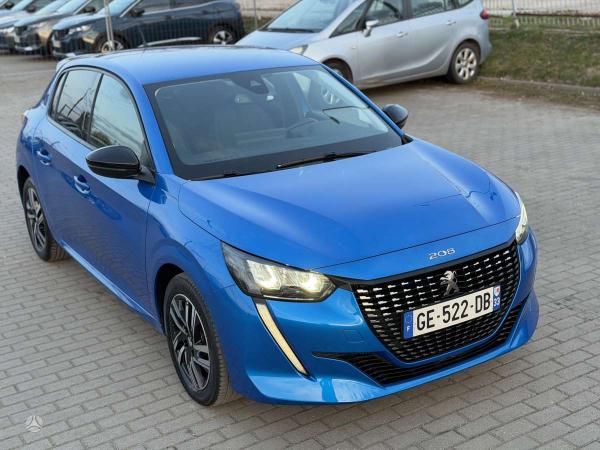 Blue Peugeot 208 2022 in Marijampole, with an engine capacity of 1.20 L and mileage of 90 thousand km for 10890 €, photo 7 on AUTOMOTO.COM.LV