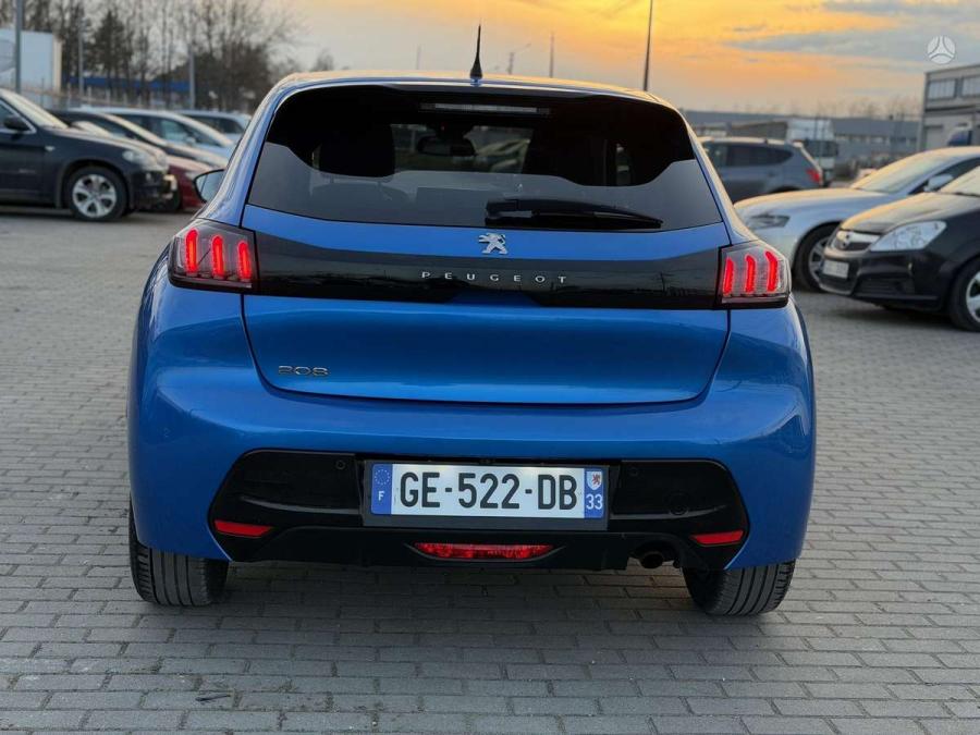Blue Peugeot 208 2022 in Marijampole, with an engine capacity of 1.20 L and mileage of 90 thousand km for 10890 €, photo 12 on AUTOMOTO.COM.LV