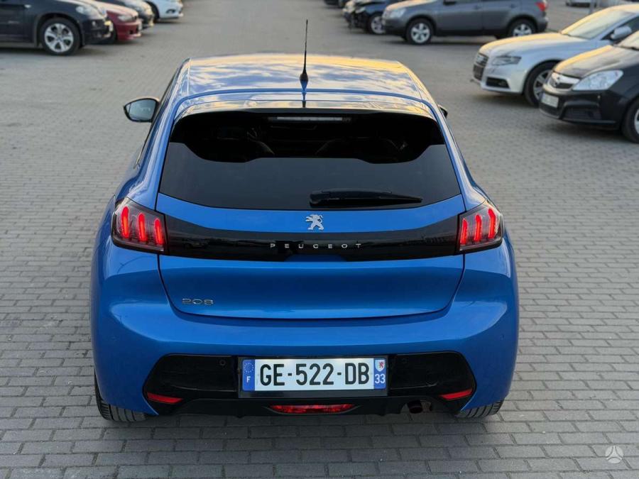 Blue Peugeot 208 2022 in Marijampole, with an engine capacity of 1.20 L and mileage of 90 thousand km for 10890 €, photo 13 on AUTOMOTO.COM.LV