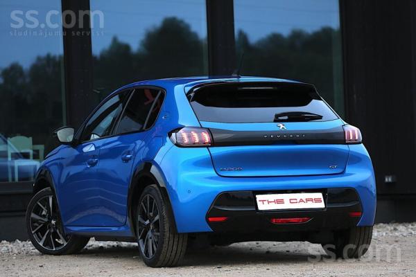Zils Peugeot 208 2023 Tukums, ar dzinēja tilpumu 1.60 L un nobraukumu 55 tūkst. km par 20450 €, foto 5 vietnē AUTOMOTO.COM.LV