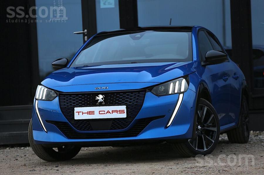 Zils Peugeot 208 2023 Tukums, ar dzinēja tilpumu 1.60 L un nobraukumu 55 tūkst. km par 20450 €, foto 6 vietnē AUTOMOTO.COM.LV