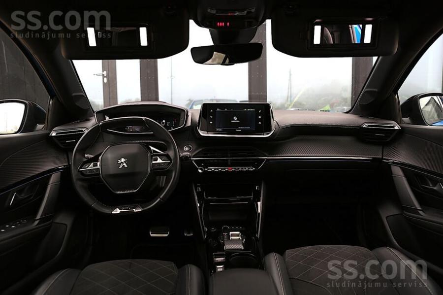 Zils Peugeot 208 2023 Tukums, ar dzinēja tilpumu 1.60 L un nobraukumu 55 tūkst. km par 20450 €, foto 9 vietnē AUTOMOTO.COM.LV