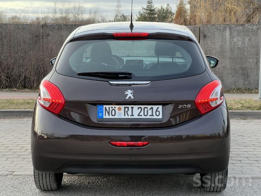 Brūns Peugeot 208 2013 Jelgava, ar dzinēja tilpumu 1.20 L un nobraukumu 165 tūkst. km par 3500 €, foto 6 vietnē AUTOMOTO.COM.LV