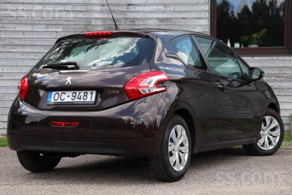 Brūns Peugeot 208 2013 Valmiera, ar dzinēja tilpumu 1.20 L un nobraukumu 170 tūkst. km par 3750 €, foto 3 vietnē AUTOMOTO.COM.LV