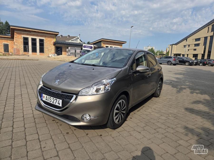 Brūns Peugeot 208 2013 Kauņa, ar dzinēja tilpumu 1.20 L un nobraukumu 143 tūkst. km par 3300 €, foto 1 vietnē AUTOMOTO.COM.LV