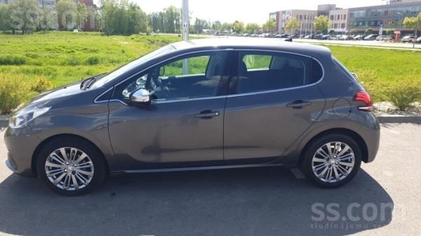 Pelēks Peugeot 208 2018 Jelgava, ar dzinēja tilpumu 1.20 L un nobraukumu 0 tūkst. km par 6990 €, foto 5 vietnē AUTOMOTO.COM.LV
