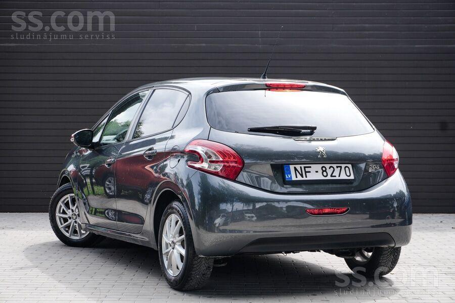 Pelēks Peugeot 208 2012 Rīga, ar dzinēja tilpumu 1.60 L un nobraukumu 158 tūkst. km par 3590 €, foto 5 vietnē AUTOMOTO.COM.LV