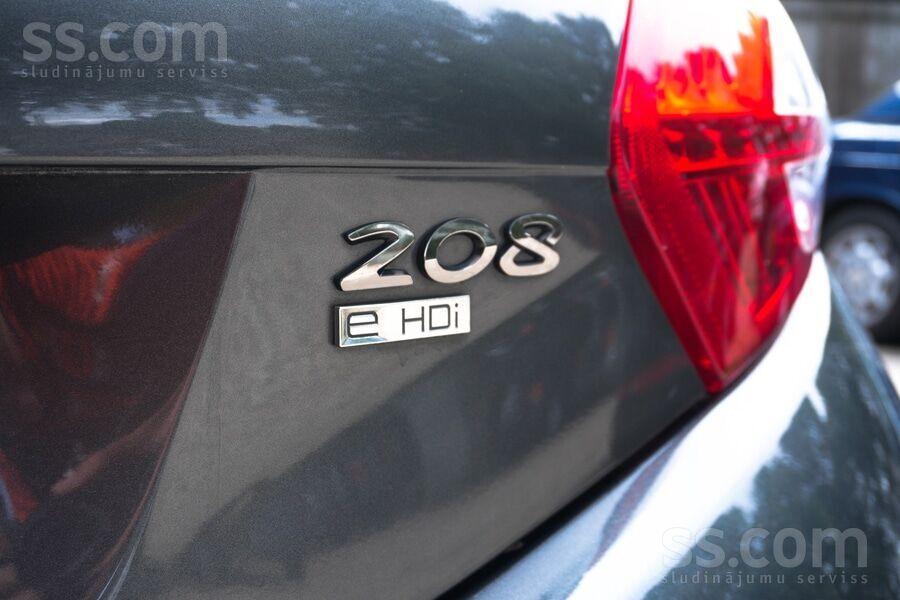 Pelēks Peugeot 208 2012 Rīga, ar dzinēja tilpumu 1.60 L un nobraukumu 158 tūkst. km par 3590 €, foto 13 vietnē AUTOMOTO.COM.LV