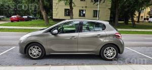 Grey Peugeot 208 2012 in Riga, with an engine capacity of 1.60 L and mileage of 98 thousand km for 3700 €, photo 6 on AUTOMOTO.COM.LV