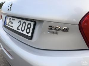 Серый Пежо 208 2013 в Вильнюс, объемом двигателя 1.60 л и пробегом 106 тыс. км за 5200 €, фото 27 на AUTOMOTO.COM.LV
