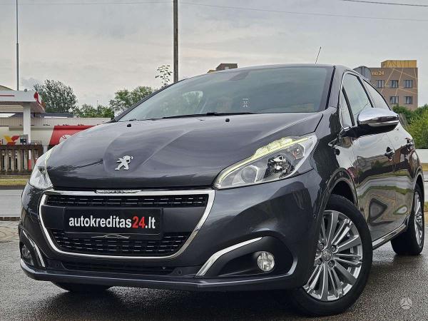 Grey Peugeot 208 2016 in Siauliai, with an engine capacity of 1.20 L and mileage of 120 thousand km for 5250 €, photo 1 on AUTOMOTO.COM.LV