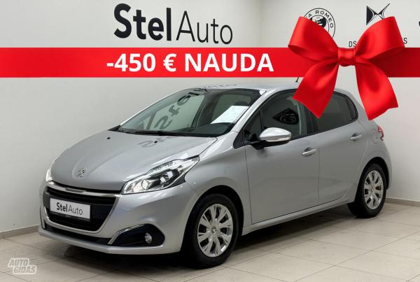Pelēks Peugeot 208 2017 Viļņa, ar dzinēja tilpumu 1.20 L un nobraukumu 82 tūkst. km par 7500 €, foto 1 vietnē AUTOMOTO.COM.LV