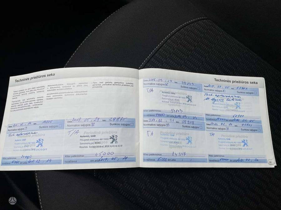 Серый Пежо 208 2017 в Куршенай, объемом двигателя 1.20 л и пробегом 220 тыс. км за 5600 €, фото 24 на AUTOMOTO.COM.LV