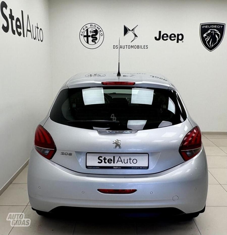 Pelēks Peugeot 208 2018 Viļņa, ar dzinēja tilpumu 1.20 L un nobraukumu 246 tūkst. km par 4600 €, foto 7 vietnē AUTOMOTO.COM.LV