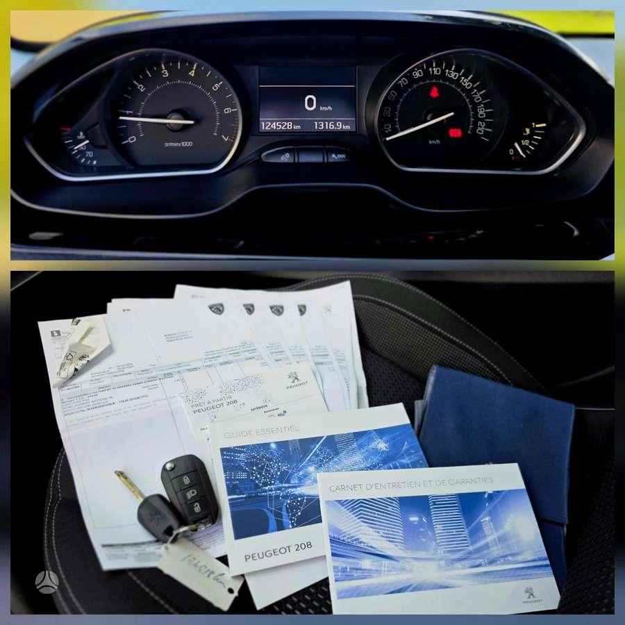 Grey Peugeot 208 2018 in Klaipeda, with an engine capacity of 1.20 L and mileage of 125 thousand km for 4500 €, photo 23 on AUTOMOTO.COM.LV