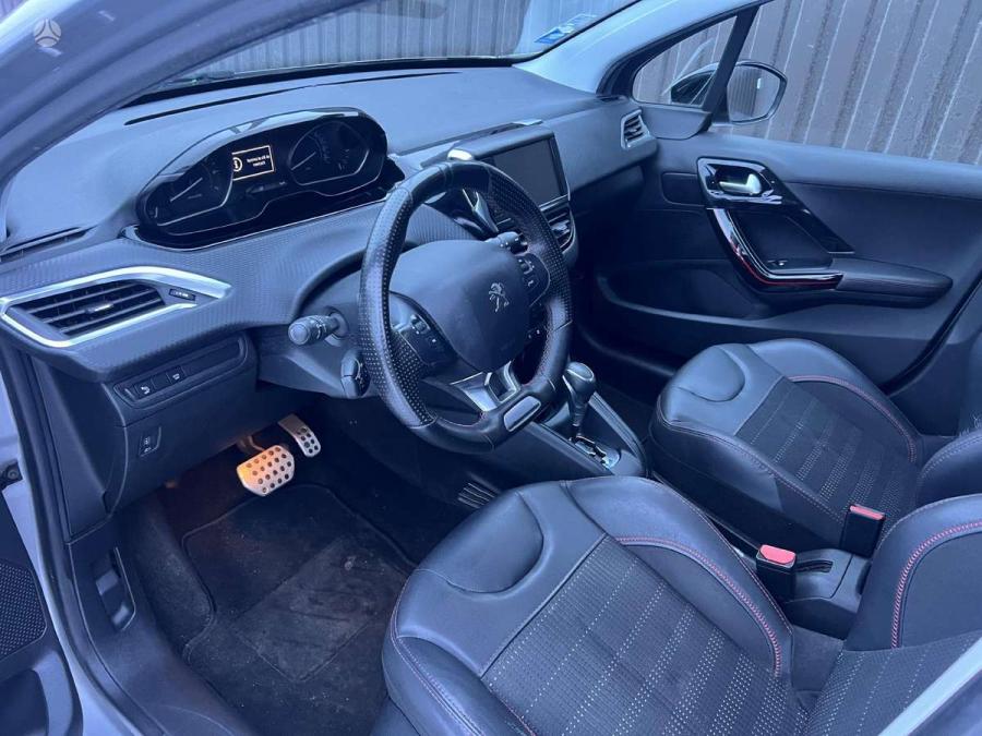 Grey Peugeot 208 2019 in Kaunas, with an engine capacity of 1.20 L and mileage of 57 thousand km for 5500 €, photo 10 on AUTOMOTO.COM.LV