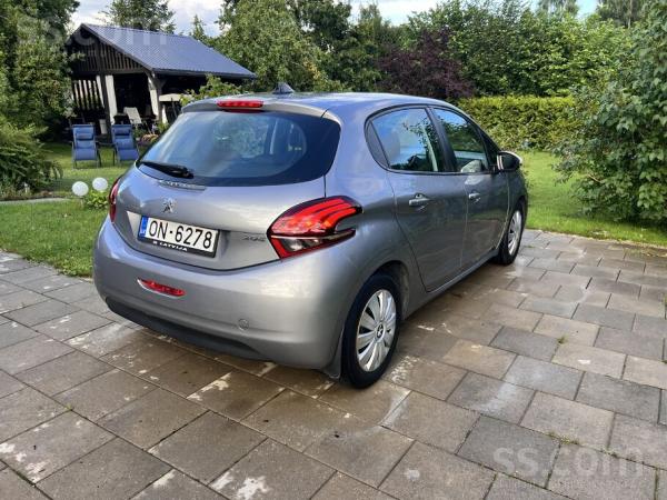 Pelēks Peugeot 208 2019 Rīga, ar dzinēja tilpumu 1.20 L un nobraukumu 74 tūkst. km par 5490 €, foto 4 vietnē AUTOMOTO.COM.LV