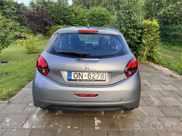 Pelēks Peugeot 208 2019 Rīga, ar dzinēja tilpumu 1.20 L un nobraukumu 74 tūkst. km par 5490 €, foto 5 vietnē AUTOMOTO.COM.LV