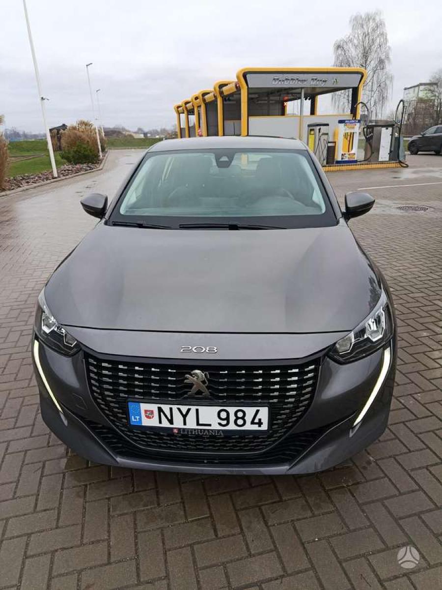 Pelēks Peugeot 208 2020 Tauragė, ar dzinēja tilpumu 1.20 L un nobraukumu 79 tūkst. km par 7200 €, foto 1 vietnē AUTOMOTO.COM.LV