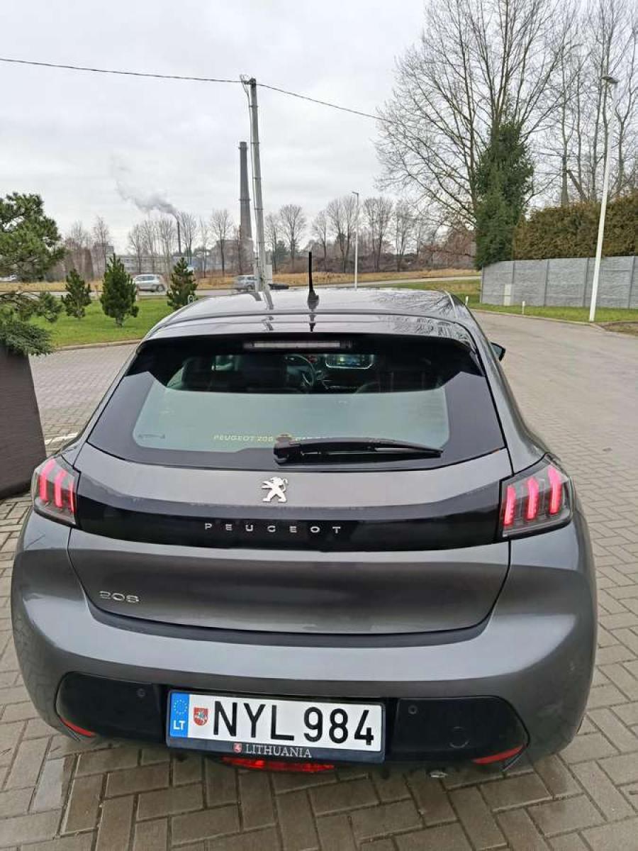 Pelēks Peugeot 208 2020 Tauragė, ar dzinēja tilpumu 1.20 L un nobraukumu 79 tūkst. km par 7200 €, foto 3 vietnē AUTOMOTO.COM.LV