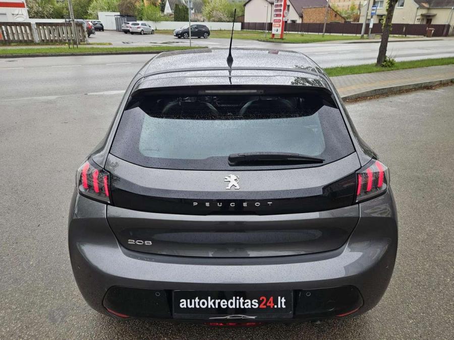 Grey Peugeot 208 2020 in Siauliai, with an engine capacity of 1.20 L and mileage of 150 thousand km for 8950 €, photo 12 on AUTOMOTO.COM.LV