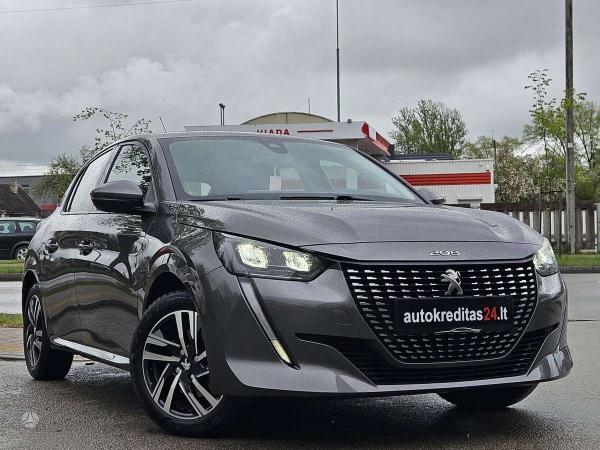 Grey Peugeot 208 2020 in Siauliai, with an engine capacity of 1.20 L and mileage of 150 thousand km for 8950 €, photo 3 on AUTOMOTO.COM.LV