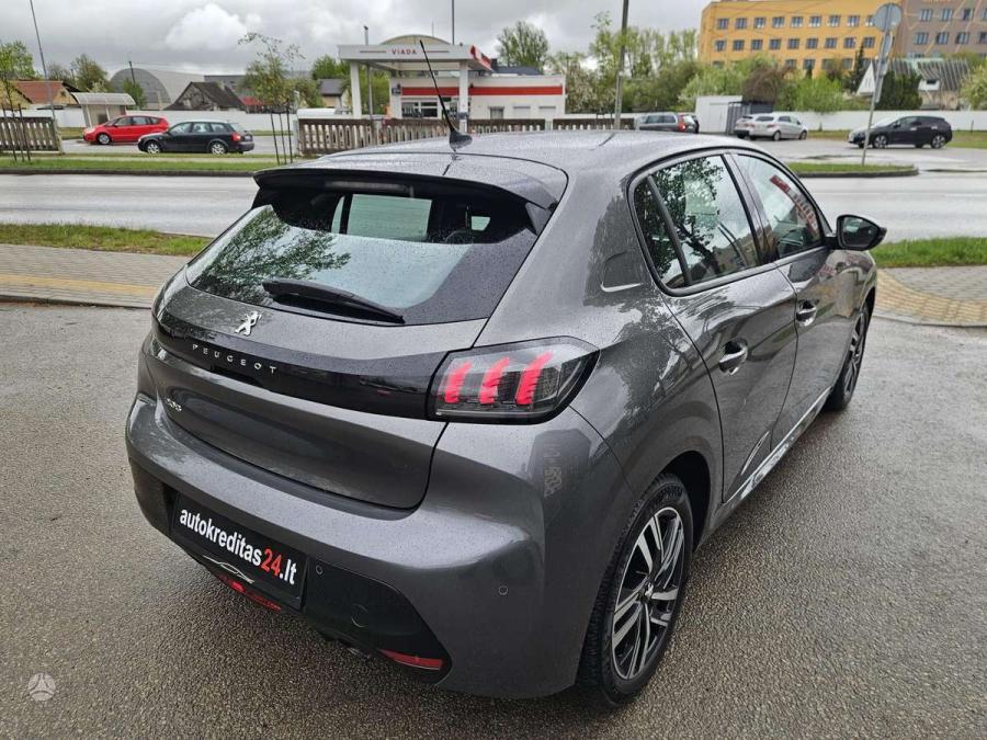 Pelēks Peugeot 208 2020 Šauļi, ar dzinēja tilpumu 1.20 L un nobraukumu 150 tūkst. km par 8950 €, foto 8 vietnē AUTOMOTO.COM.LV
