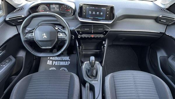 Grey Peugeot 208 2020 in Marijampole, with an engine capacity of 1.20 L and mileage of 82 thousand km for 8490 €, photo 4 on AUTOMOTO.COM.LV