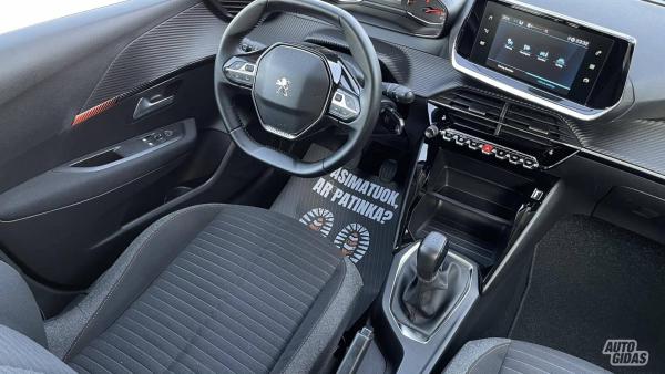 Grey Peugeot 208 2020 in Marijampole, with an engine capacity of 1.20 L and mileage of 82 thousand km for 8490 €, photo 3 on AUTOMOTO.COM.LV