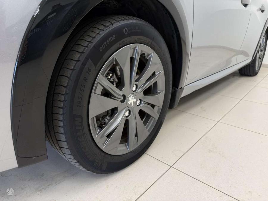 Grey Peugeot 208 2021 in Vilnius, with an engine capacity of 0.00 L and mileage of 72 thousand km for 11490 €, photo 30 on AUTOMOTO.COM.LV