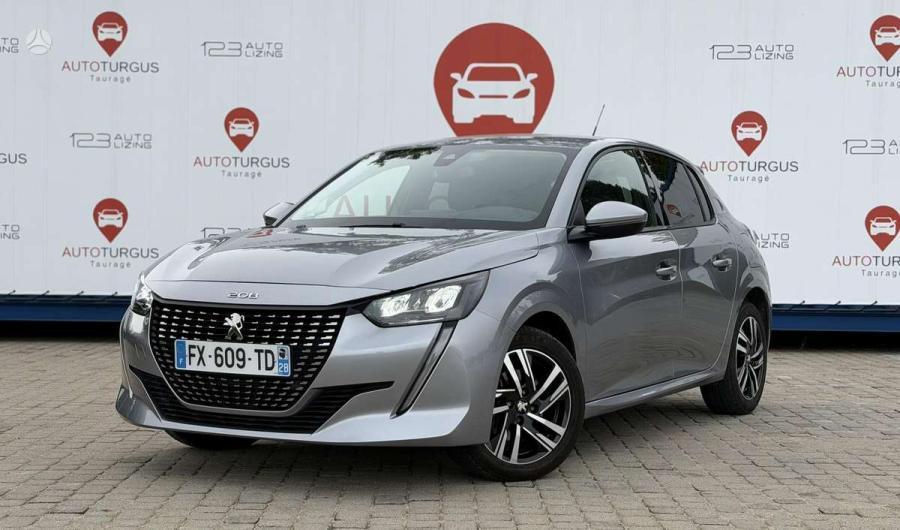 Grey Peugeot 208 2021 in Taurage, with an engine capacity of 1.20 L and mileage of 123 thousand km for 8800 €, photo 1 on AUTOMOTO.COM.LV
