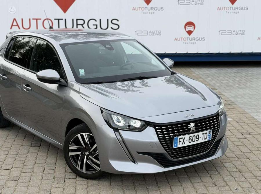 Grey Peugeot 208 2021 in Taurage, with an engine capacity of 1.20 L and mileage of 123 thousand km for 8800 €, photo 5 on AUTOMOTO.COM.LV