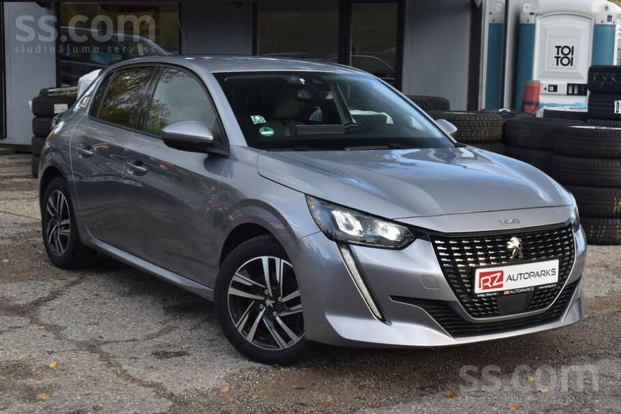 Grey Peugeot 208 2021 in Kuldiga, with an engine capacity of 1.20 L and mileage of 0 thousand km for 10990 €, photo 5 on AUTOMOTO.COM.LV