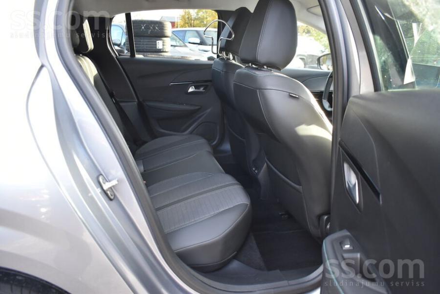 Grey Peugeot 208 2021 in Kuldiga, with an engine capacity of 1.20 L and mileage of 0 thousand km for 10990 €, photo 7 on AUTOMOTO.COM.LV
