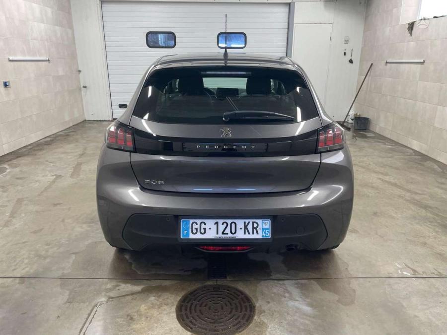 Pelēks Peugeot 208 2022 Marijampole, ar dzinēja tilpumu 1.20 L un nobraukumu 144 tūkst. km par 7986 €, foto 6 vietnē AUTOMOTO.COM.LV
