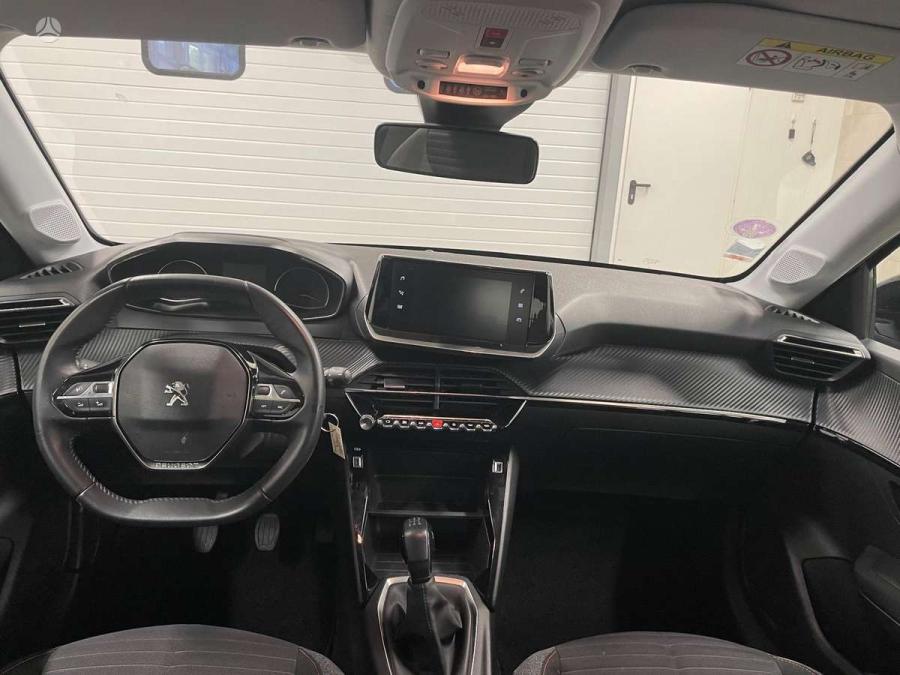 Pelēks Peugeot 208 2022 Marijampole, ar dzinēja tilpumu 1.20 L un nobraukumu 144 tūkst. km par 7986 €, foto 9 vietnē AUTOMOTO.COM.LV