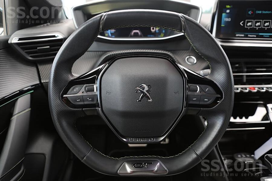 Pelēks Peugeot 208 2022 Tukums, ar dzinēja tilpumu 1.20 L un nobraukumu 124 tūkst. km par 17790 €, foto 14 vietnē AUTOMOTO.COM.LV