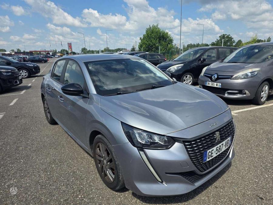 Pelēks Peugeot 208 2022 Viļņa, ar dzinēja tilpumu 1.20 L un nobraukumu 111 tūkst. km par 8200 €, foto 7 vietnē AUTOMOTO.COM.LV