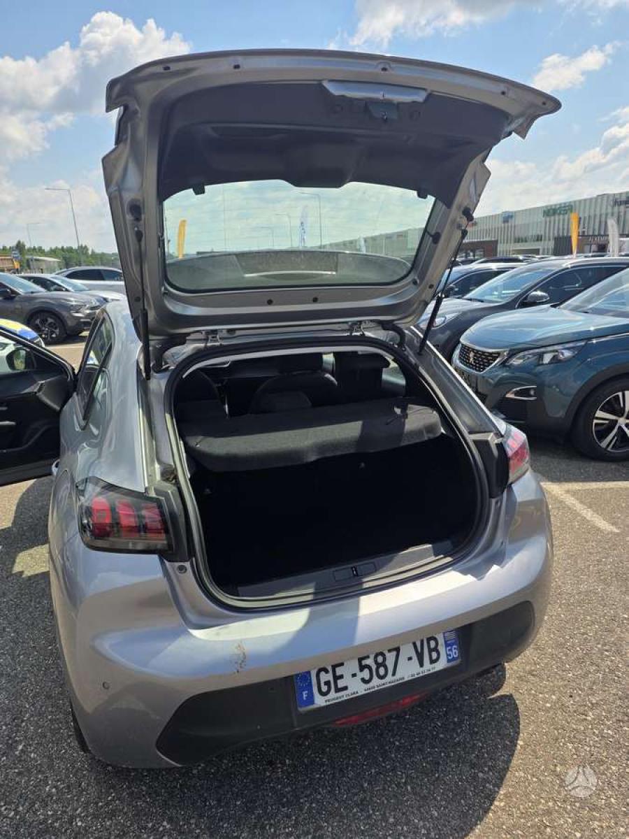 Pelēks Peugeot 208 2022 Viļņa, ar dzinēja tilpumu 1.20 L un nobraukumu 111 tūkst. km par 8200 €, foto 11 vietnē AUTOMOTO.COM.LV