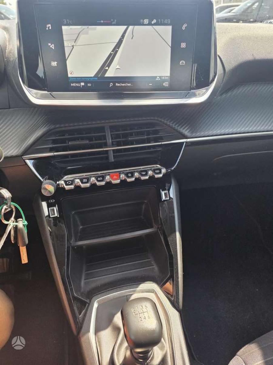 Pelēks Peugeot 208 2022 Viļņa, ar dzinēja tilpumu 1.20 L un nobraukumu 111 tūkst. km par 8200 €, foto 14 vietnē AUTOMOTO.COM.LV