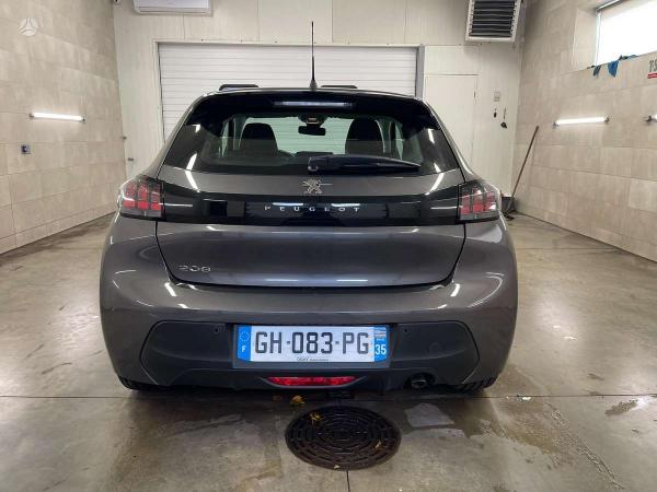 Grey Peugeot 208 2022 in Marijampole, with an engine capacity of 1.20 L and mileage of 162 thousand km for 7653 €, photo 6 on AUTOMOTO.COM.LV