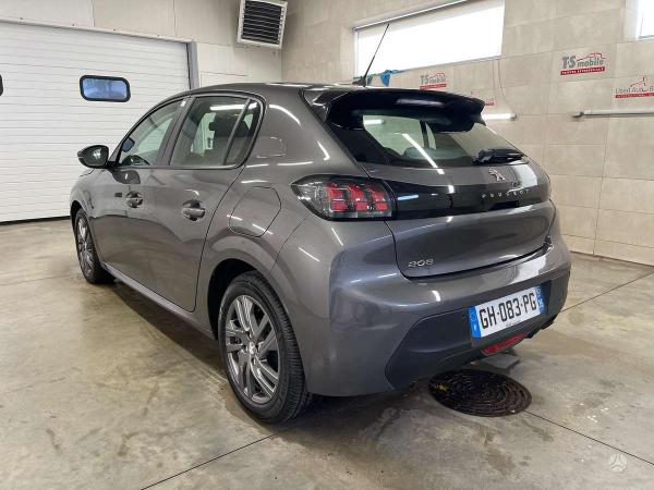 Grey Peugeot 208 2022 in Marijampole, with an engine capacity of 1.20 L and mileage of 162 thousand km for 7653 €, photo 7 on AUTOMOTO.COM.LV
