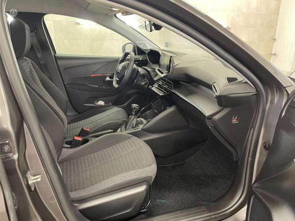 Grey Peugeot 208 2022 in Marijampole, with an engine capacity of 1.20 L and mileage of 162 thousand km for 7653 €, photo 10 on AUTOMOTO.COM.LV