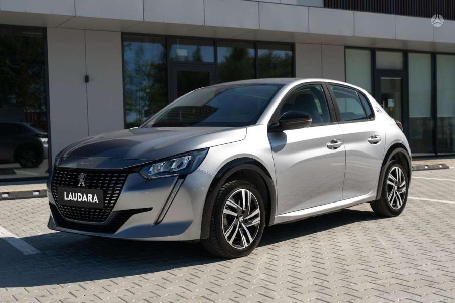 Grey Peugeot 208 2023 in Vilnius, with an engine capacity of 0.00 L and mileage of 28 thousand km for 14500 €, photo 9 on AUTOMOTO.COM.LV