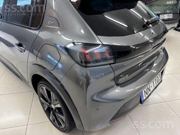 Pelēks Peugeot 208 2023 Rīga, ar dzinēja tilpumu 1.20 L un nobraukumu 52 tūkst. km par 13990 €, foto 8 vietnē AUTOMOTO.COM.LV