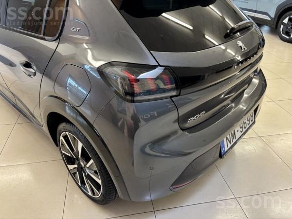 Grey Peugeot 208 2023 in Riga, with an engine capacity of 1.20 L and mileage of 52 thousand km for 13990 €, photo 8 on AUTOMOTO.COM.LV