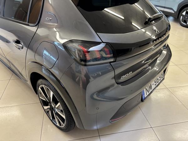 Grey Peugeot 208 2023 in Riga, with an engine capacity of 1.20 L and mileage of 52 thousand km for 13990 €, photo 7 on AUTOMOTO.COM.LV
