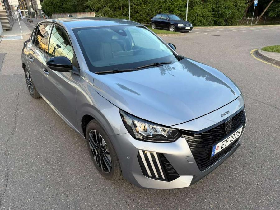 Grey Peugeot 208 2024 in Vilnius, with an engine capacity of 0.00 L and mileage of 8 thousand km for 18500 €, photo 13 on AUTOMOTO.COM.LV